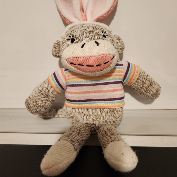 Dan Dee | Toys | Dan Dee Sock Monkey Bunny Rabbit | Poshmark